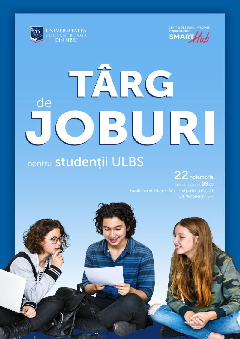 Târg de Joburi pentru studenții ULBS | Universitatea „Lucian Blaga" din ...