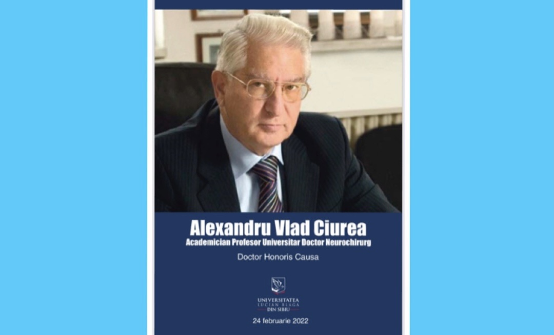 Ședința solemnă de acordare a titlului de Doctor Honoris Causa domnului ...