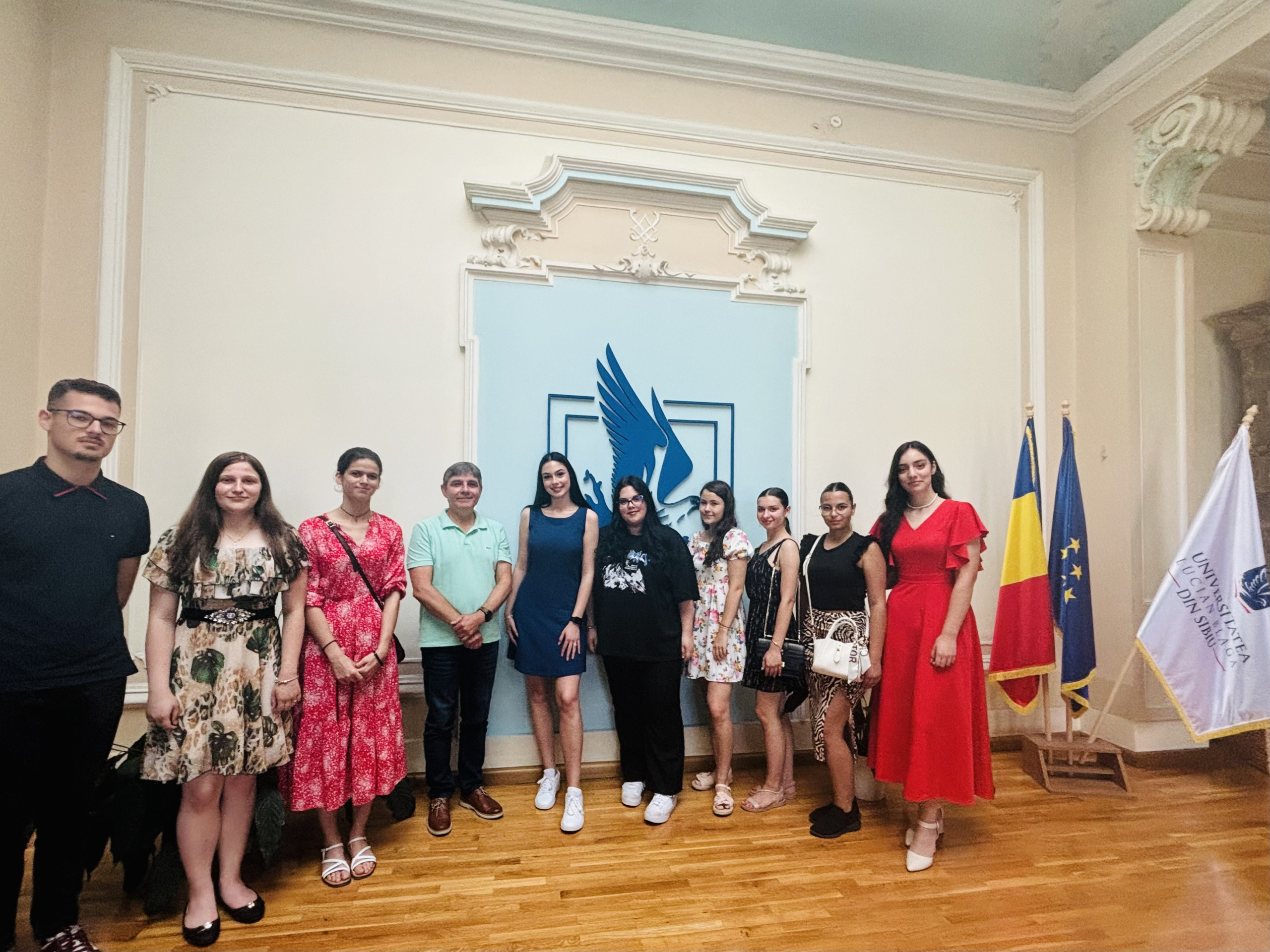 Rectorul ULBS s-a întâlnit cu cei mai buni absolvenți de liceu din ...