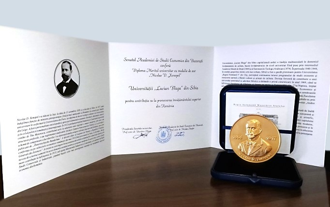 ULBS, distinsă cu diploma Meritul universitar cu medalie de aur ...