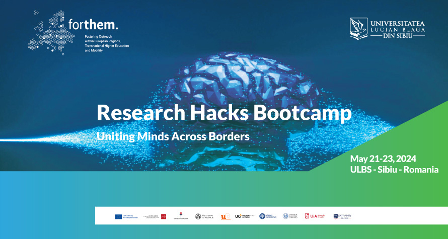 ULBS organizează Research Hacks Bootcamp – Uniting Minds Across Borders ...