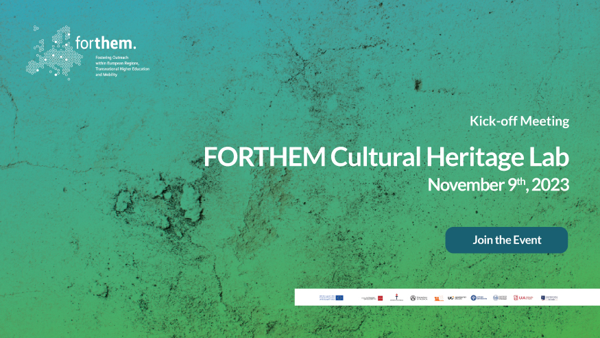 Întâlnire de lansare a Laboratorului de Patrimoniu Cultural FORTHEM ...